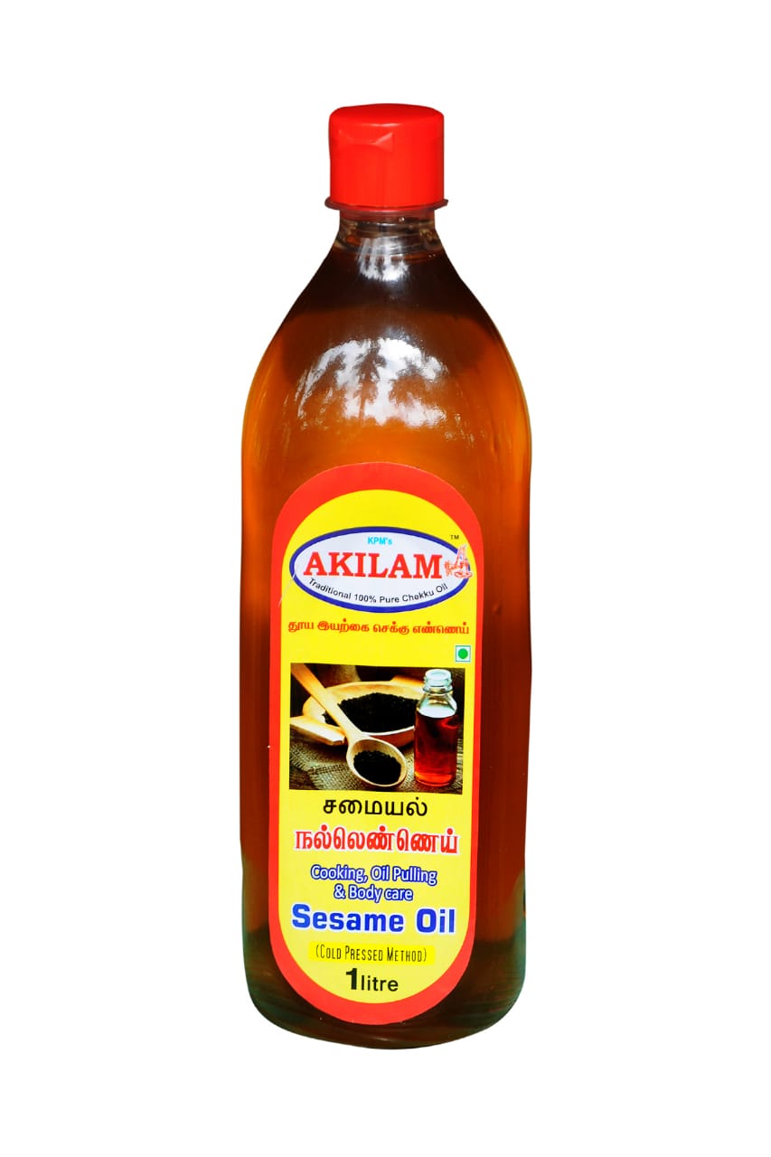 AKILAM COLD PRESSED SESAME OIL 1L